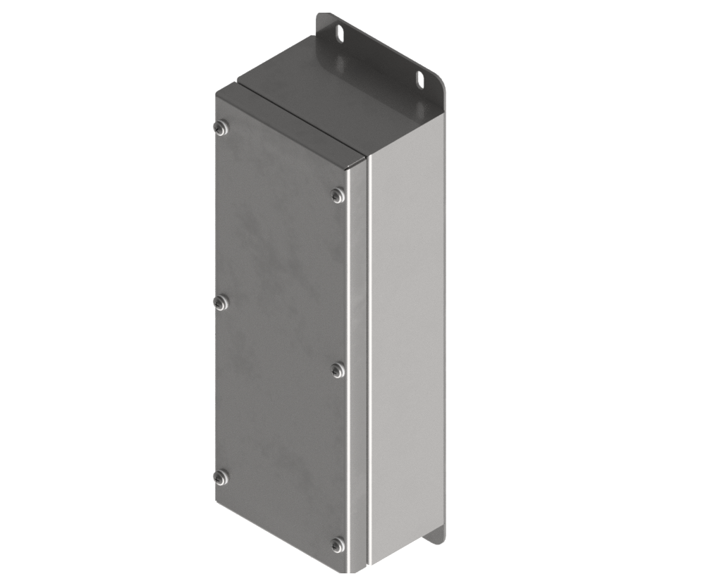 316L Stainless Steel Pushbutton Station 320Hx120Wx90D (5 Hole) with Bl ...
