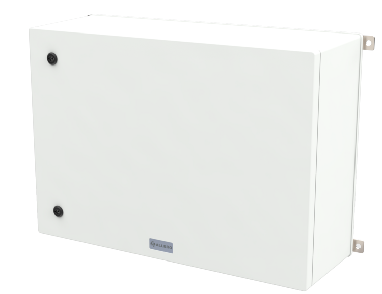 GRP Enclosure AllBrox 6.5, 500H x 700W x 246D with SMC Device Plate ...