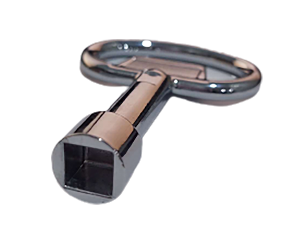 Chrome key only for 7mm and 8mm square locks – Industrial Enclosures